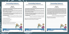 KS2 Direct Speech Punctuation Differentiated Worksheet / Worksheet 1 (KS2